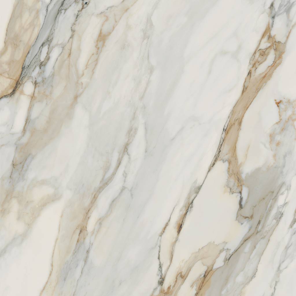 Hargrave Calacatta Gold | Gold and Grey Marble effect Tile | Keystone